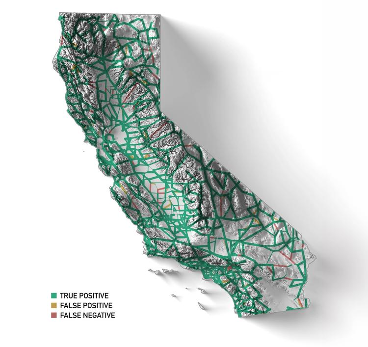 Modeling of spatially embedded networks via regional spatial graph ...
